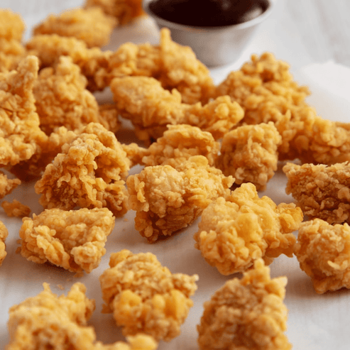 Crispy chicken poppers – Divine Co.