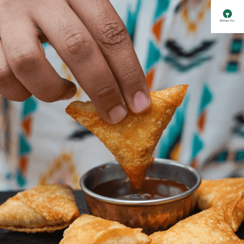 Delicious Homemade Beef Samosas – Order Now – Divine Co.